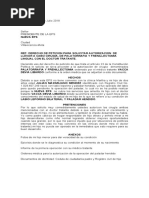 Carta Poder para Tramites Funerarios | PDF | Derecho