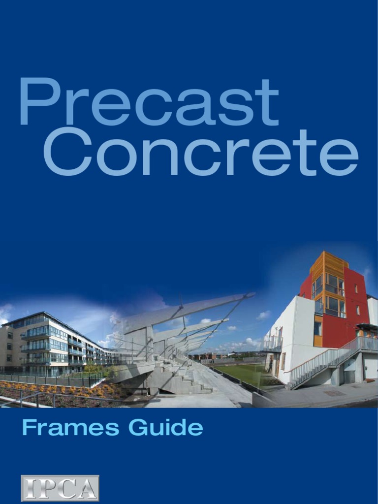 Precast Concrete Frames Guide | PDF | Precast Concrete | Beam (Structure)