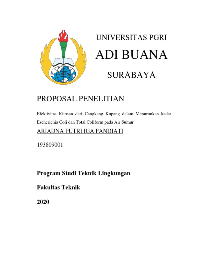 Ariadna Putri Iga F 193809001 Proposal Skripsi Pdf