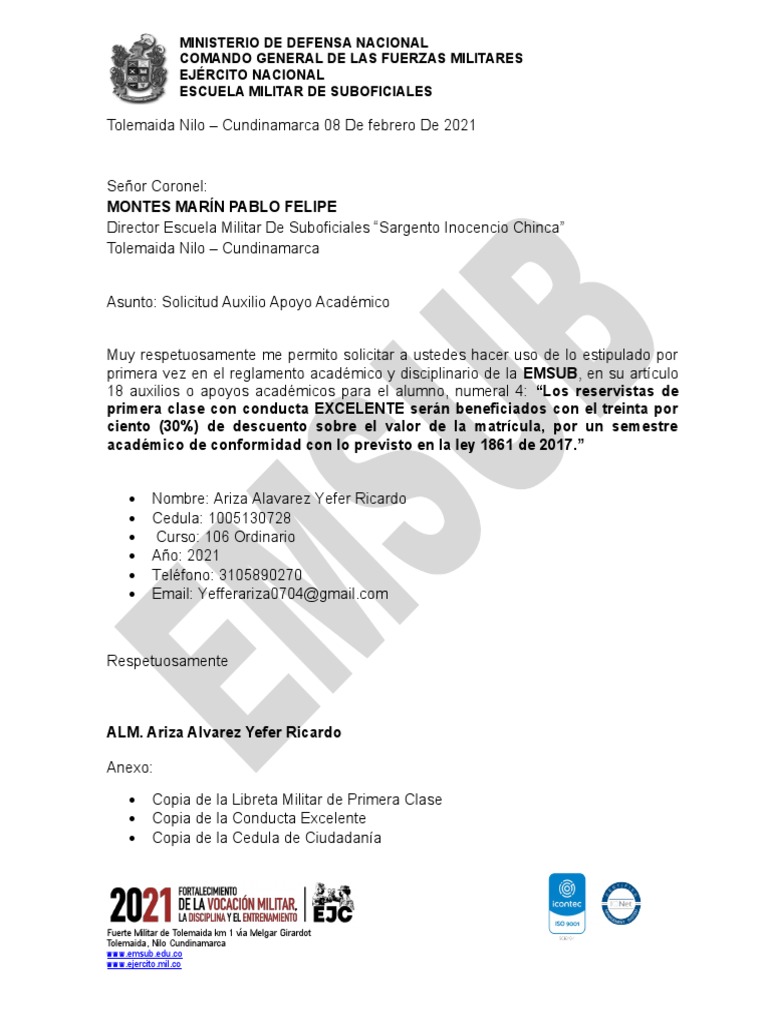 Ariza Alvarez Yefer Ricardo | PDF