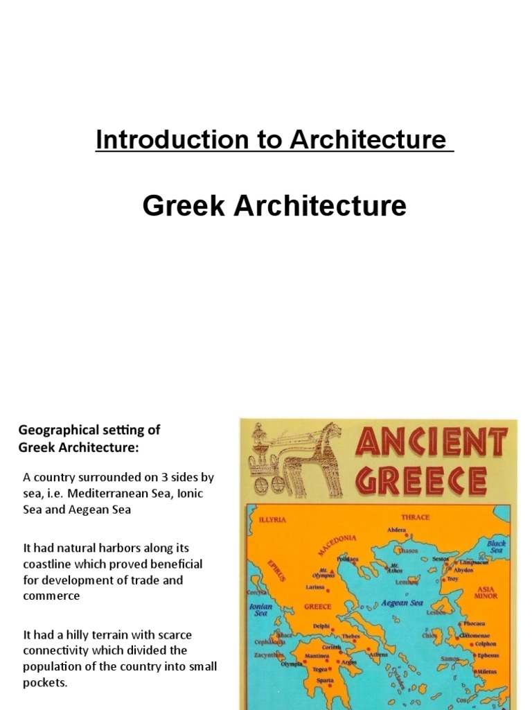 Greek Architecture | PDF | Column | Architectural Design