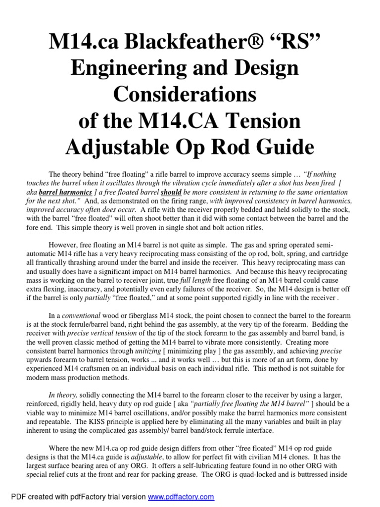 M14.ca Blackfeather® "RS" Engineering and Design Considerations of The ...