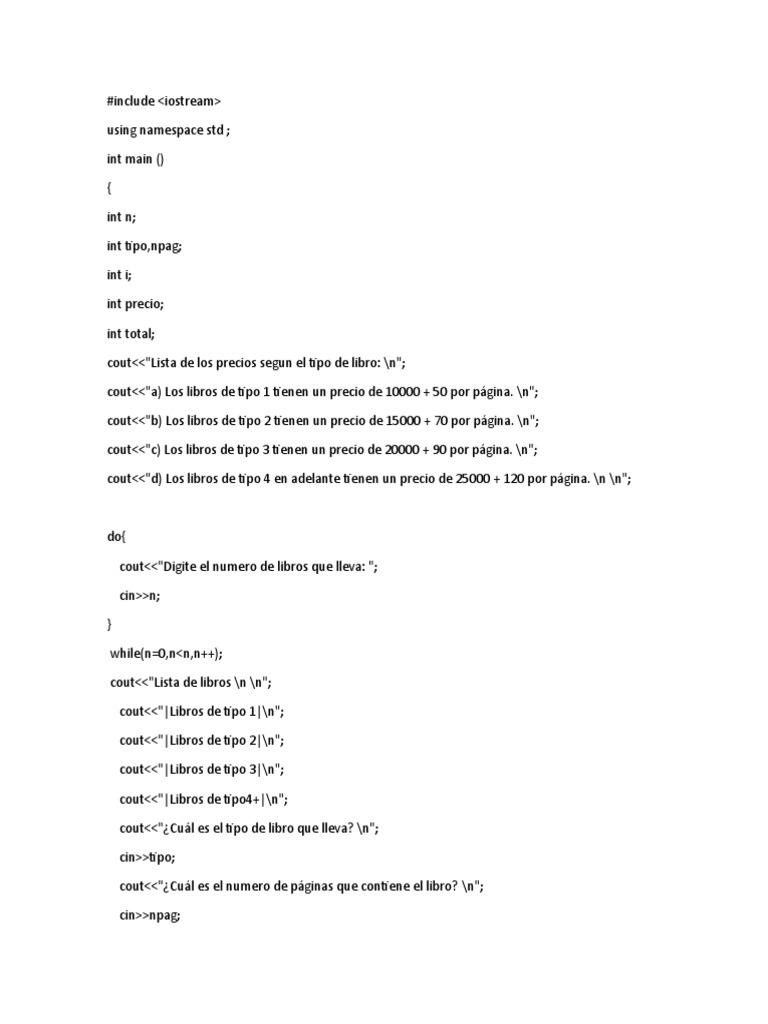 Codigo de Programacion | PDF | Métodos y materiales de enseñanza