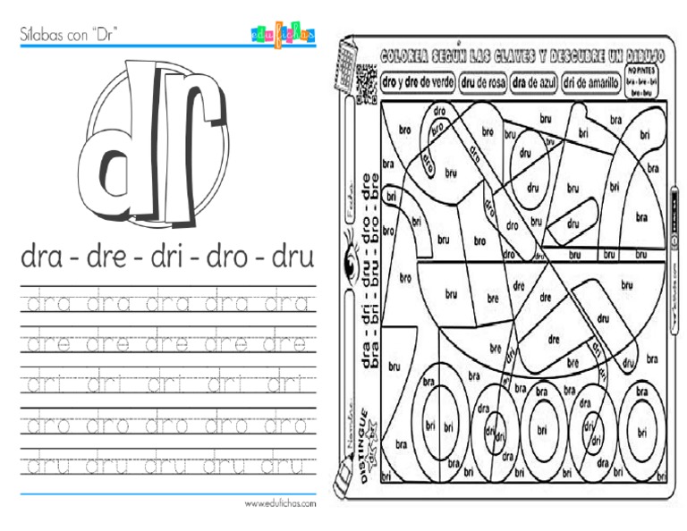 Sílabas con DR | PDF