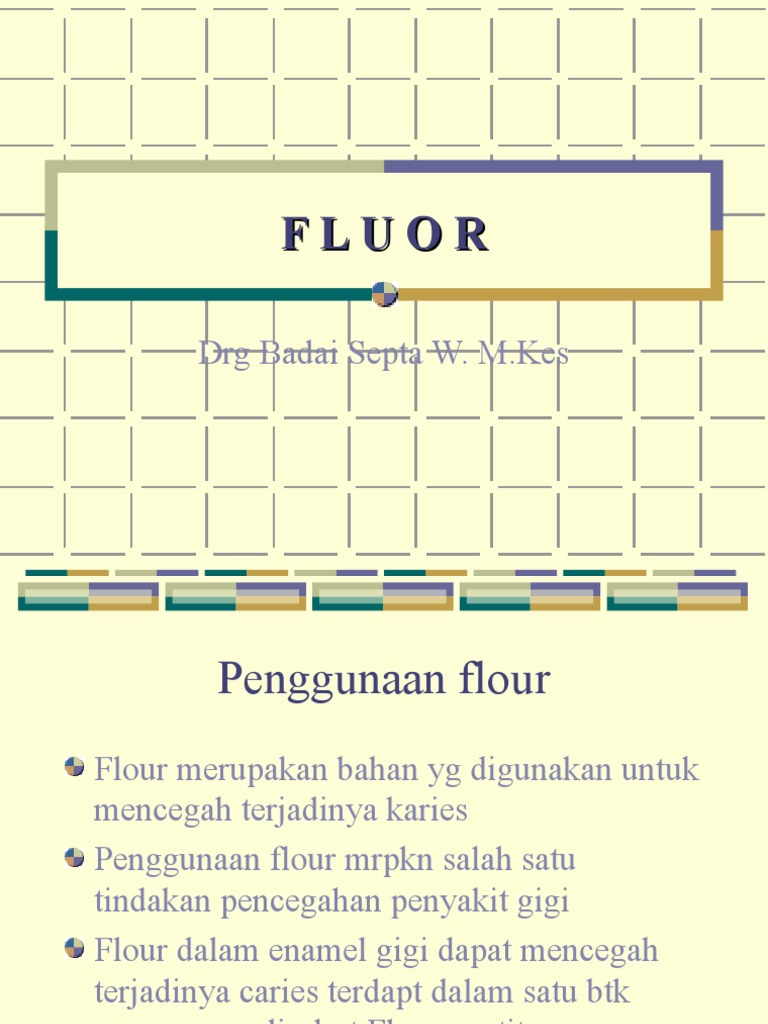 Penggunaan Flour untuk Pencegahan Karies | PDF
