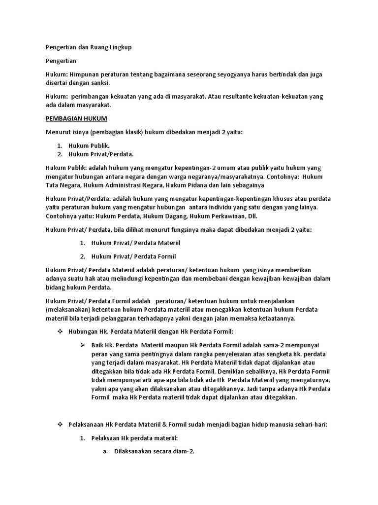 Catatan Menuju Uts Haper 2020 | PDF