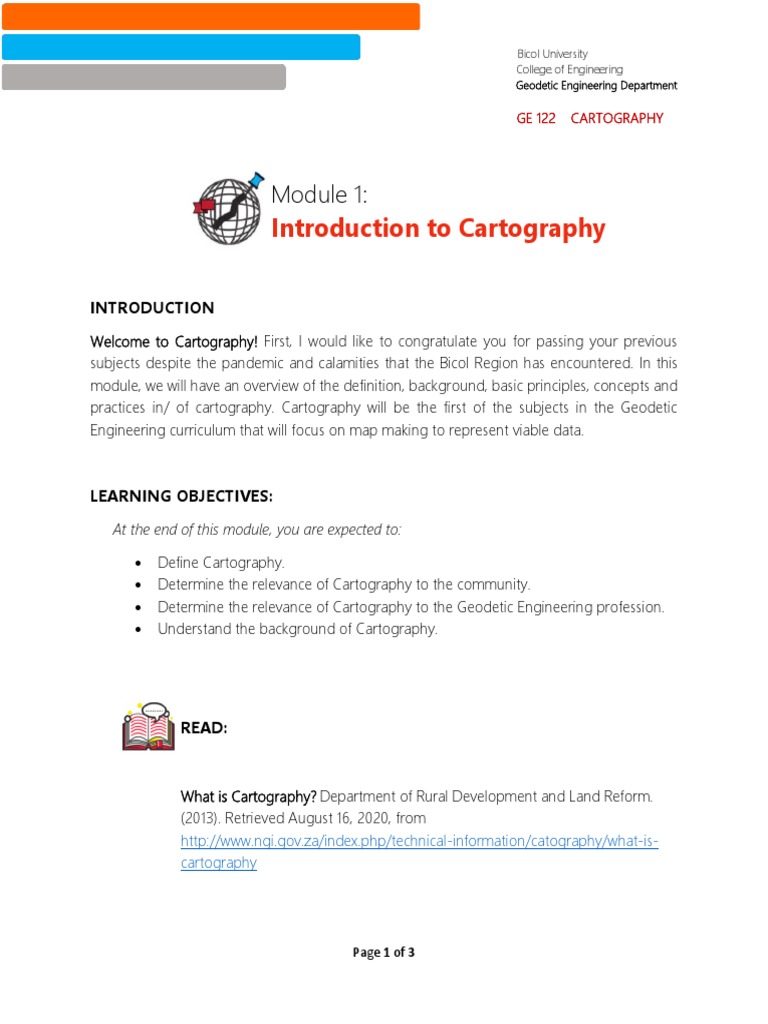 Module 1 - Introduction To Cartography - CARTO | PDF | Relevance ...