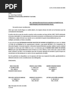 Modelo de Nota Interna Empresarial | PDF