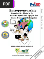 Fabm 2: Quarter 3 - Module 4 The Measurement Levels: Liquidity, Solvency, Stability, and ...