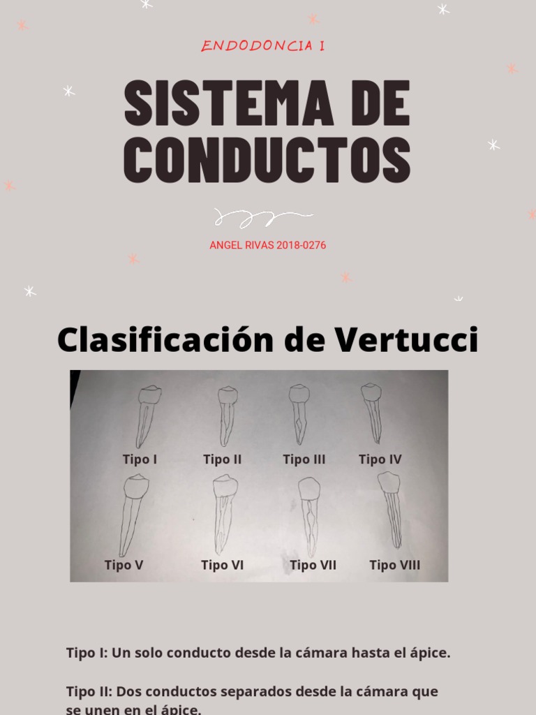 Clasificación de Vertucci en Endodoncia | PDF | Arte
