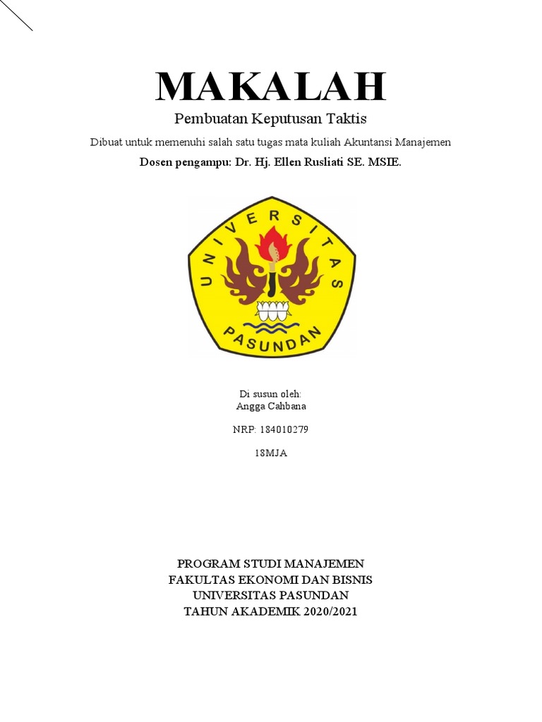 Makalah | PDF | Karier & Perkembangan