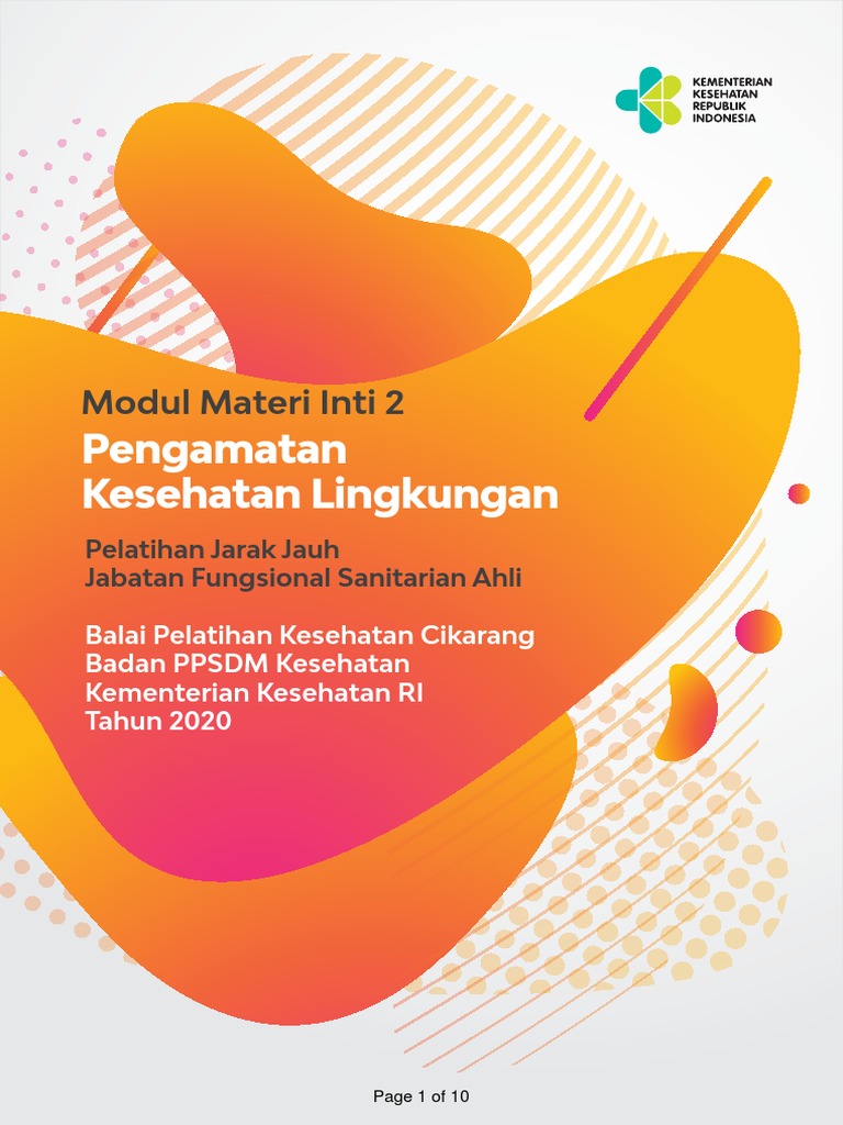 Materi Inti 2 - Modul Pengamatan Kesling - Uploud | PDF
