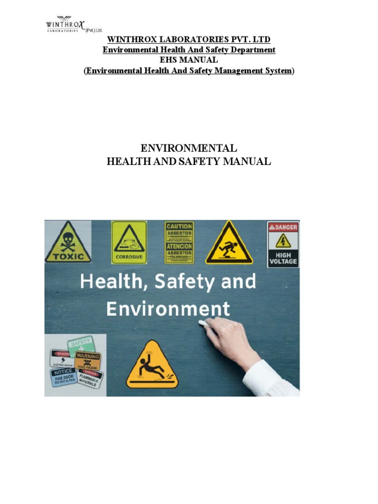 Winthrox EHS Management System Manual | PDF | Occupational Safety And ...