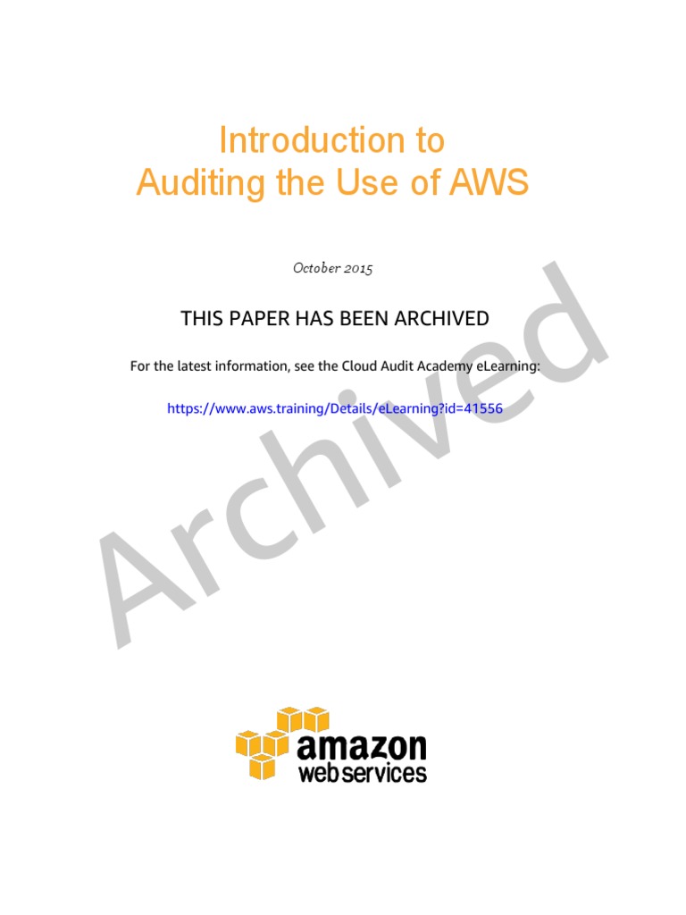 AWS Auditing Security Checklist | PDF | Amazon Web Services | Computer Network