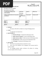 Sop For Material Issuing | PDF | Business | Computers