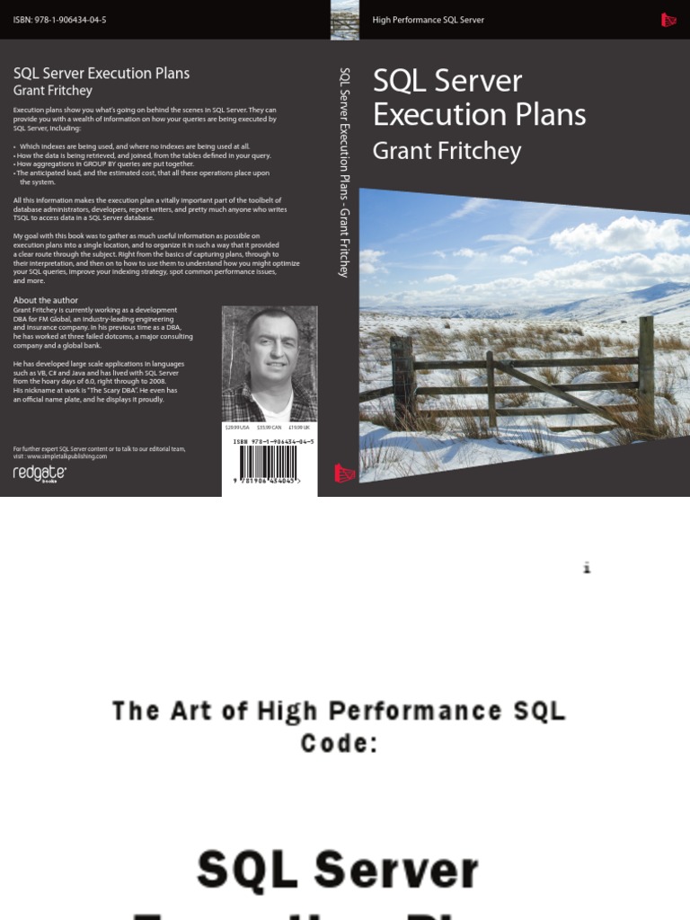 SQL Server Execution Plans | PDF