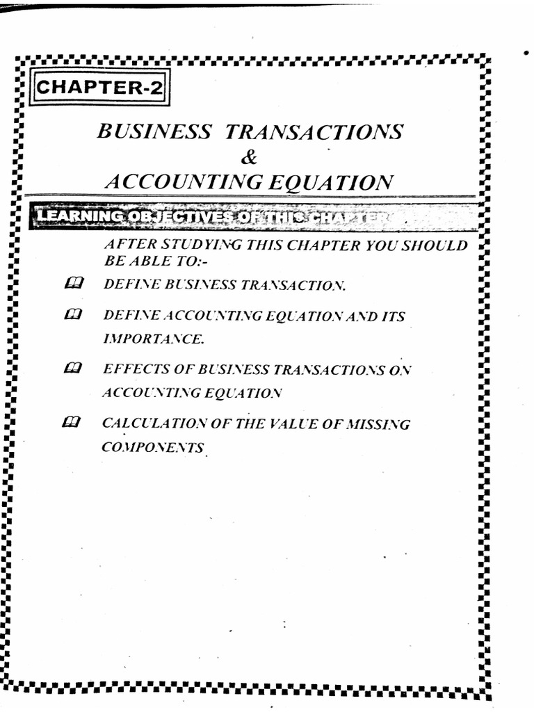 Accounting Equation | PDF