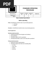 Standard Operating Procedures: Food Storage & Leftovers | PDF | Food ...