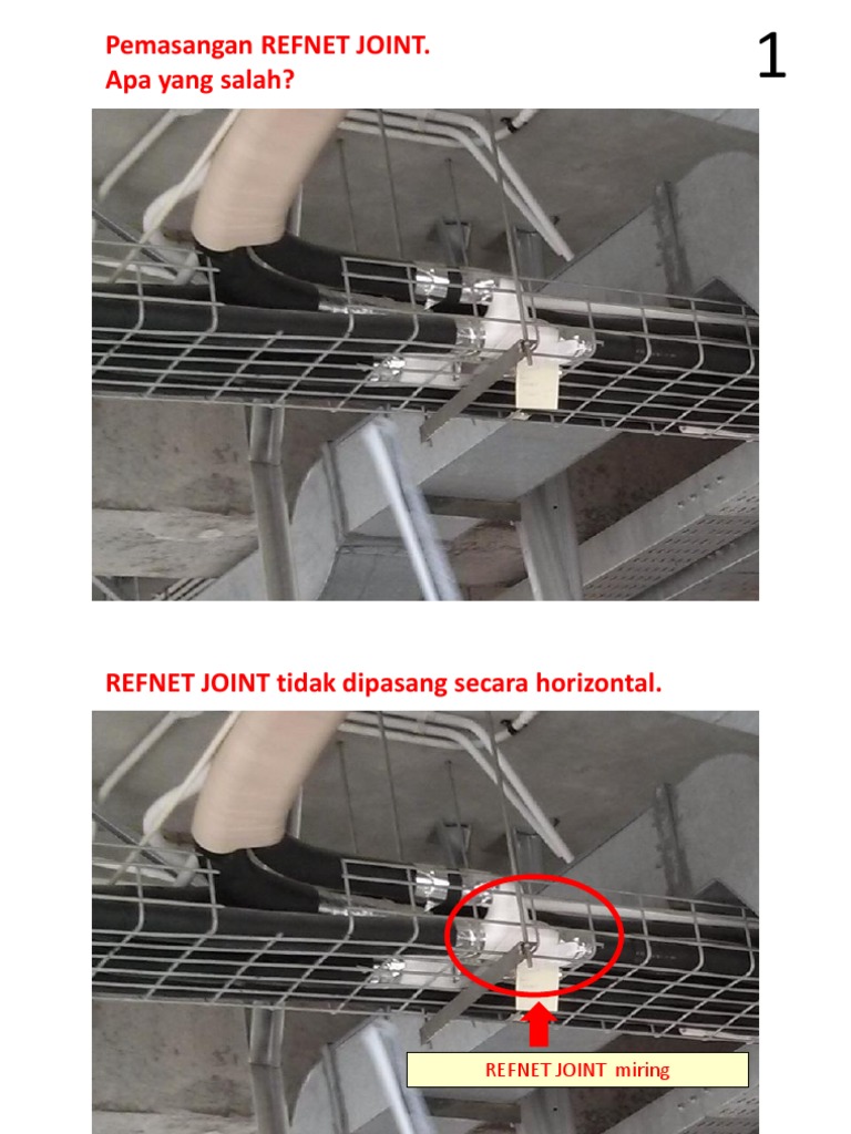 Pemasangan REFNET Joint yang Benar | PDF