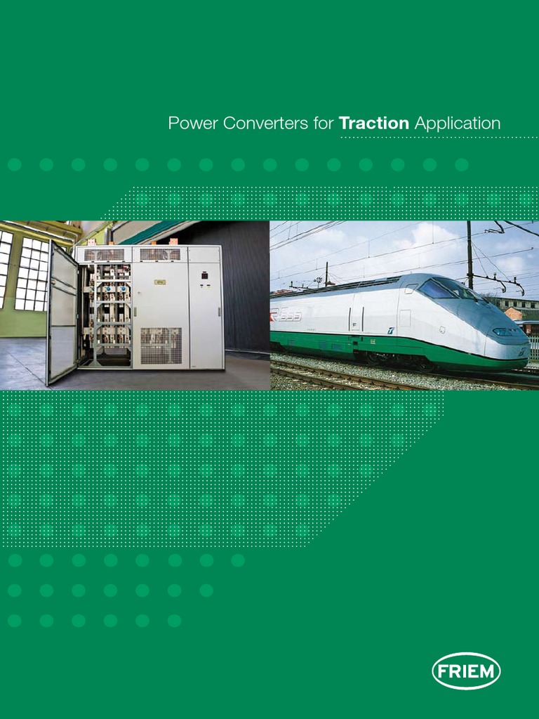 Traction Applications | PDF | Power Supply | Rectifier