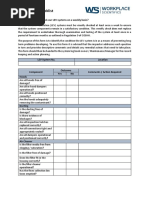 RPE Monthly Inspection Checklist | PDF | Occupational Safety And Health ...
