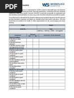 PUWER Assessment Checklist | PDF | Safety | Personal Protective Equipment