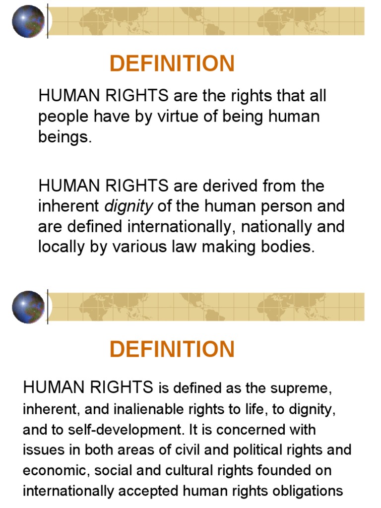 Overview On Human Rights - 0 | PDF | Human Rights | Rights