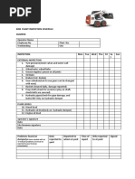 Jackhammer Inspection Checklist | PDF