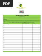 SACPCMP Annexure A1 - Project Profile | PDF | Occupational Safety And ...