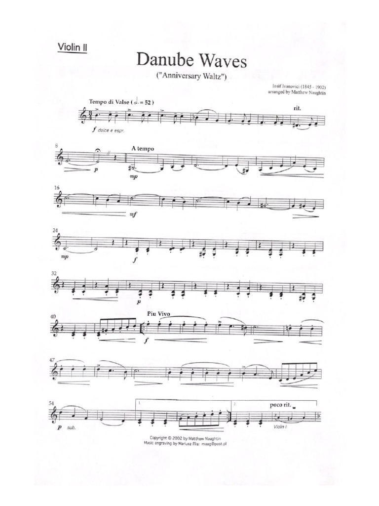 Danube Waves | PDF