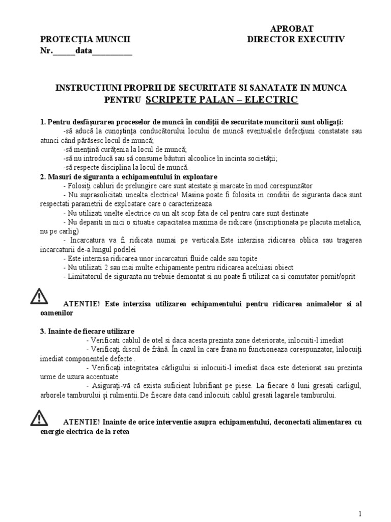 Issm - Scripete - Palan Electric | PDF