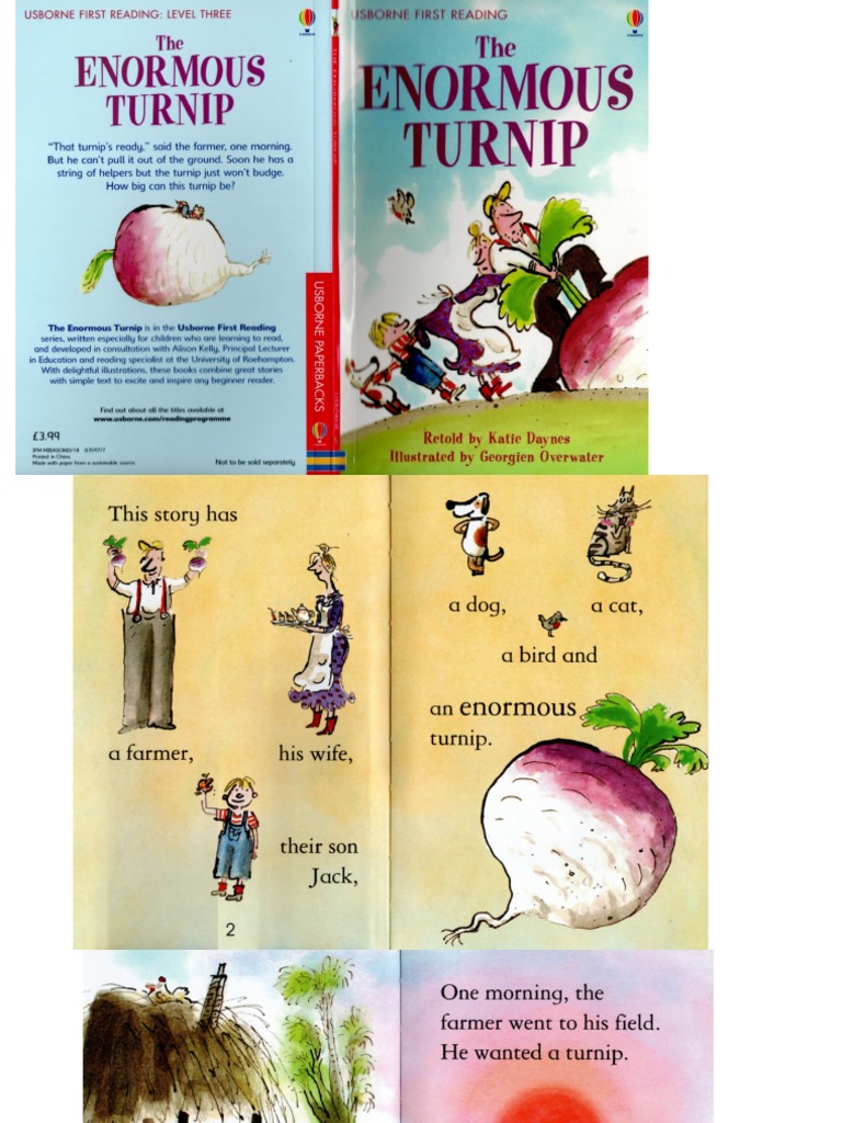 The Enormous Turnip/ Usborne First Reading | PDF