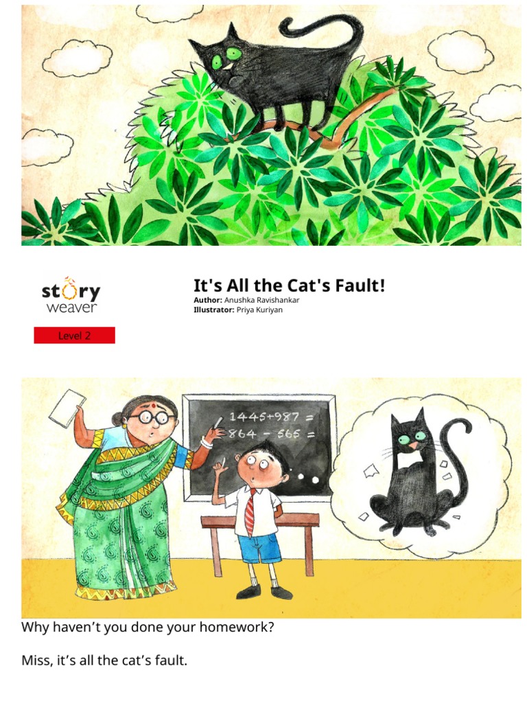 It's All The Cat's Fault!: Author: Anushka Ravishankar Illustrator ...