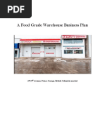 Warehouse Business Plan Proposal | PDF | Swot Analysis | Warehouse