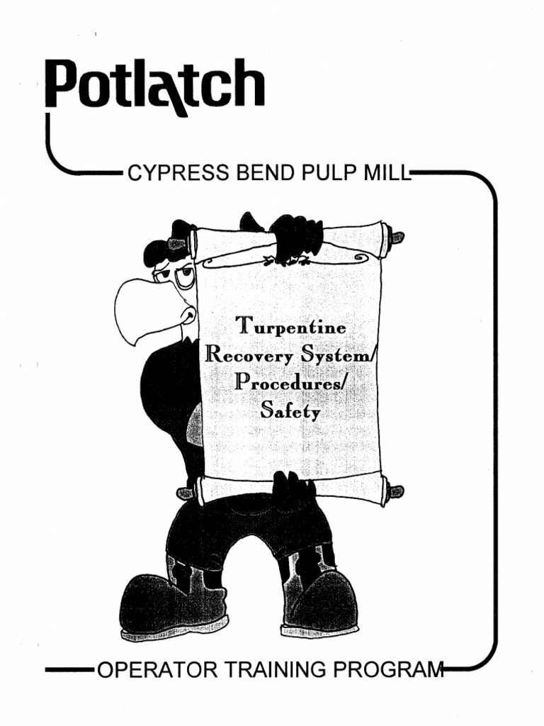 Turpentine Recovery System, Procedures & Safety | PDF | Resin | Water