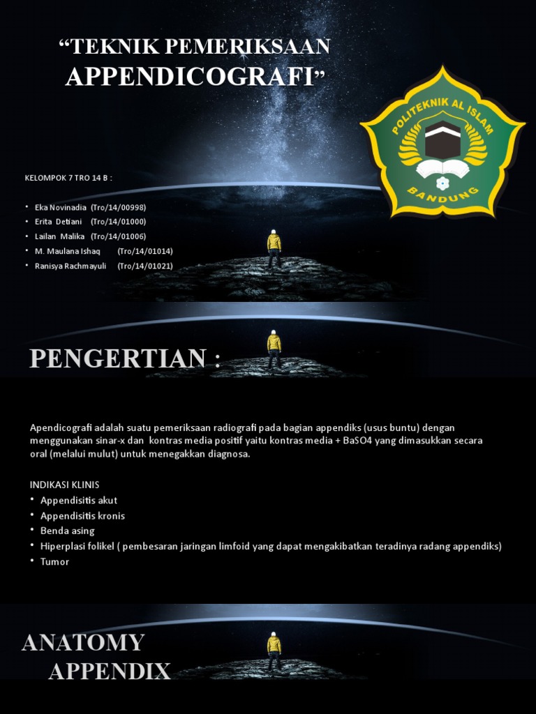Appendicografi Kel7 (TRO14B) | PDF | Sains & Matematika