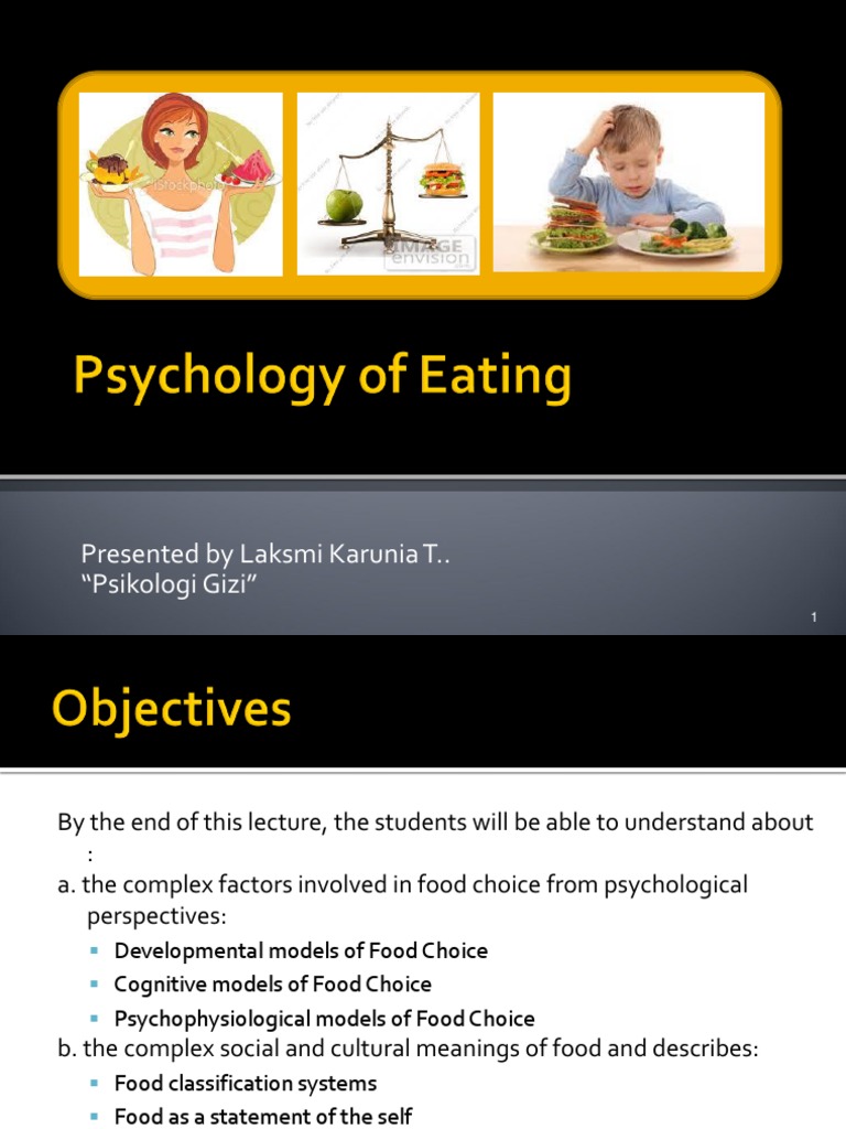 Psychology of Eating | PDF | Eating | Foods