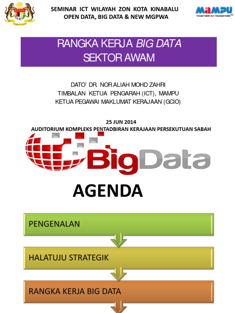 Rangka Kerja Big Data Malaysia | PDF | Big Data | Information Science