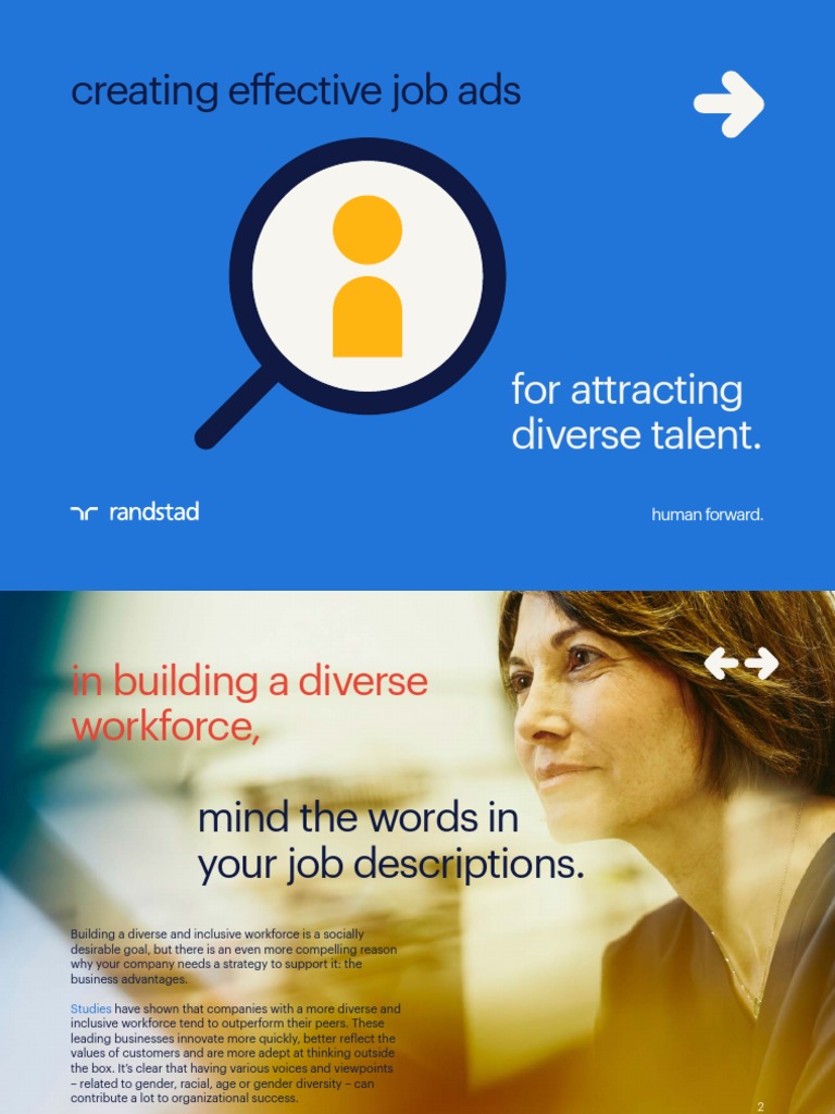 Creating Effective Job Ads: For Attracting Diverse Talent | PDF ...