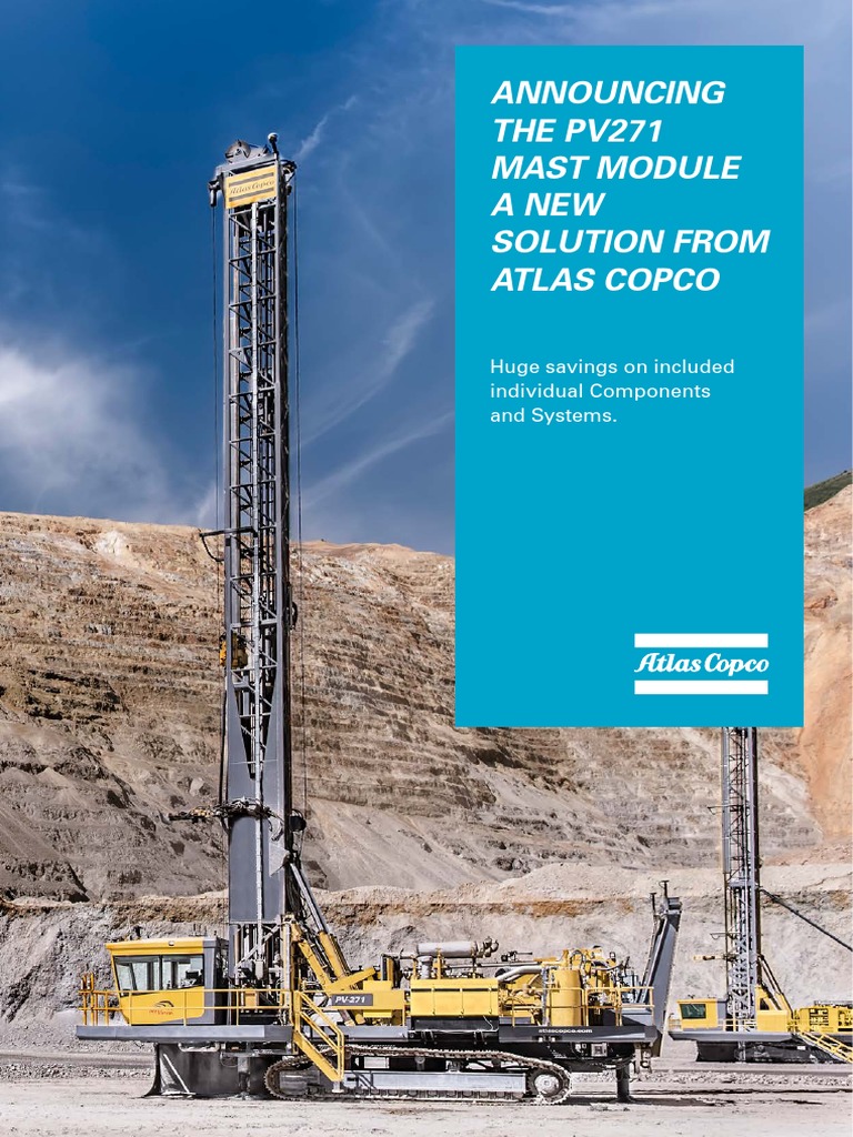 Announcing THE PV271 Mast Module A New Solution From Atlas Copco | PDF ...