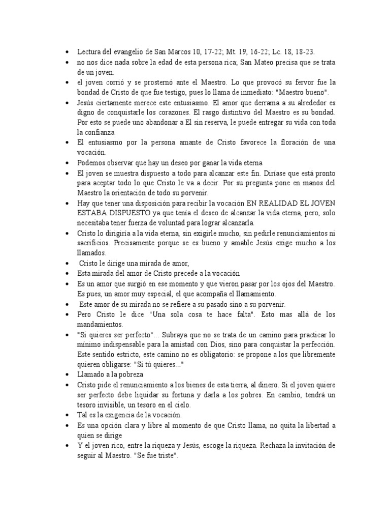 El Joven Rico | PDF | Jesús | Cristo (título)