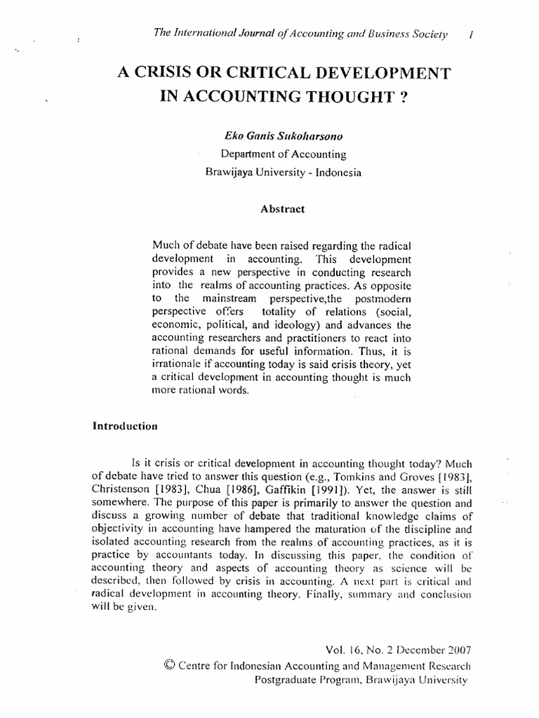 Jurnal Kritikal Review | PDF | Epistemology Of Science | Academic Discipline Interactions