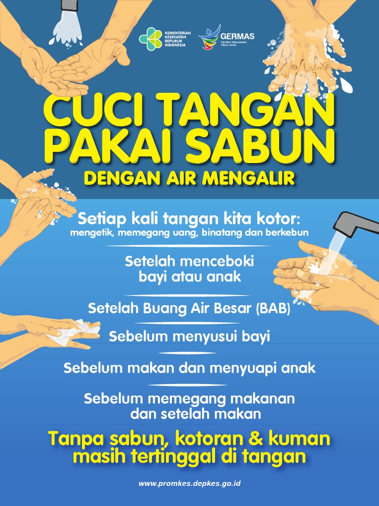 26 Flyer CTPS - Waktu Mencuci Tangan | PDF
