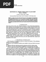 Holtrop Menen Method - Calculating Ship Resistance | PDF | Propeller ...