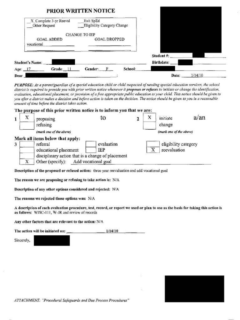 Intellectual Disability Sample Assessment Report | PDF | Individualized ...