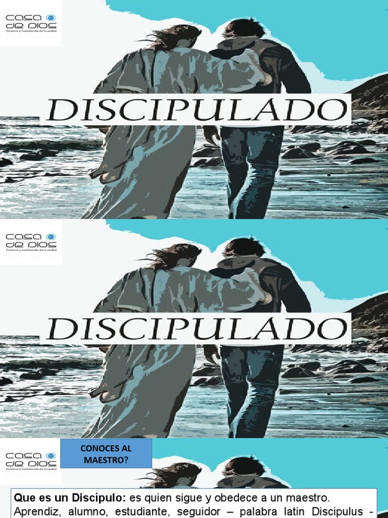 Discipúlado Presentacion | PDF | Cristo (título) | Evangélico