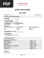 Oceanic HW 443 R Safety Data Sheet | PDF | Safety | Occupational Safety ...