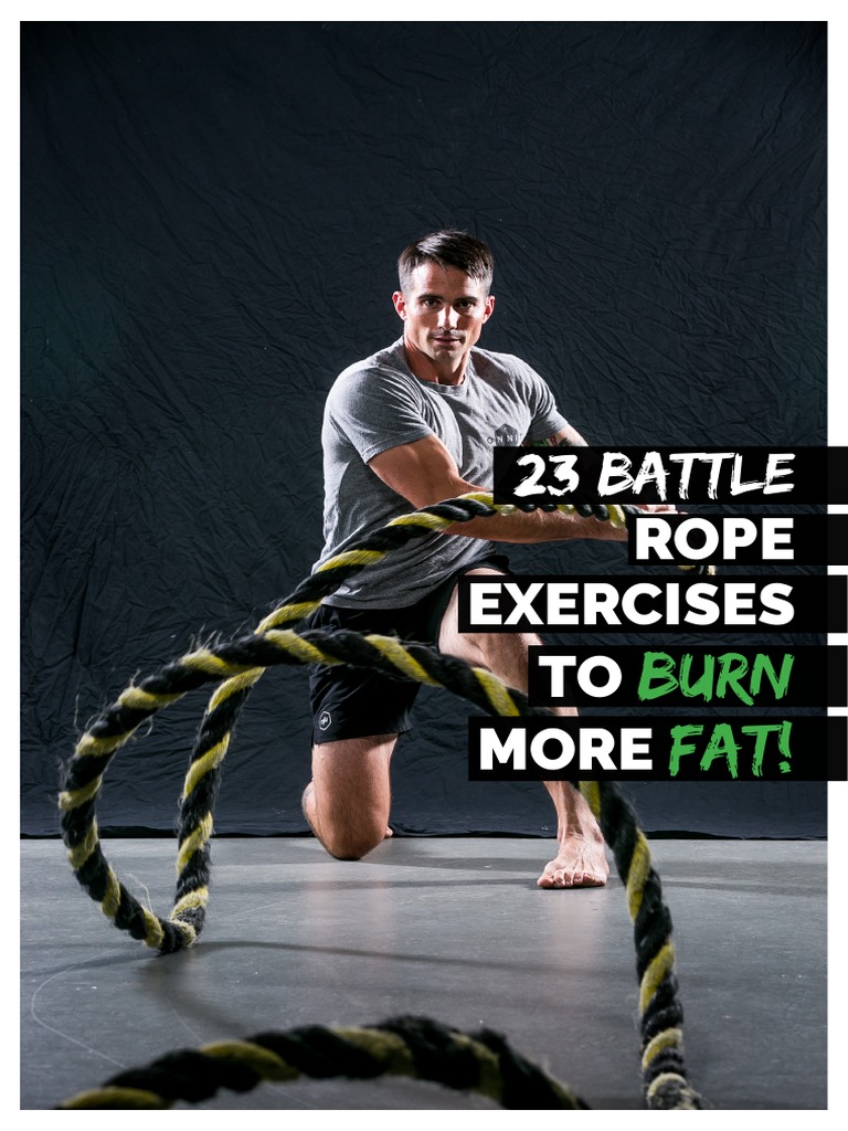 5 Battle Rope Exercises To Blast Fat | PDF