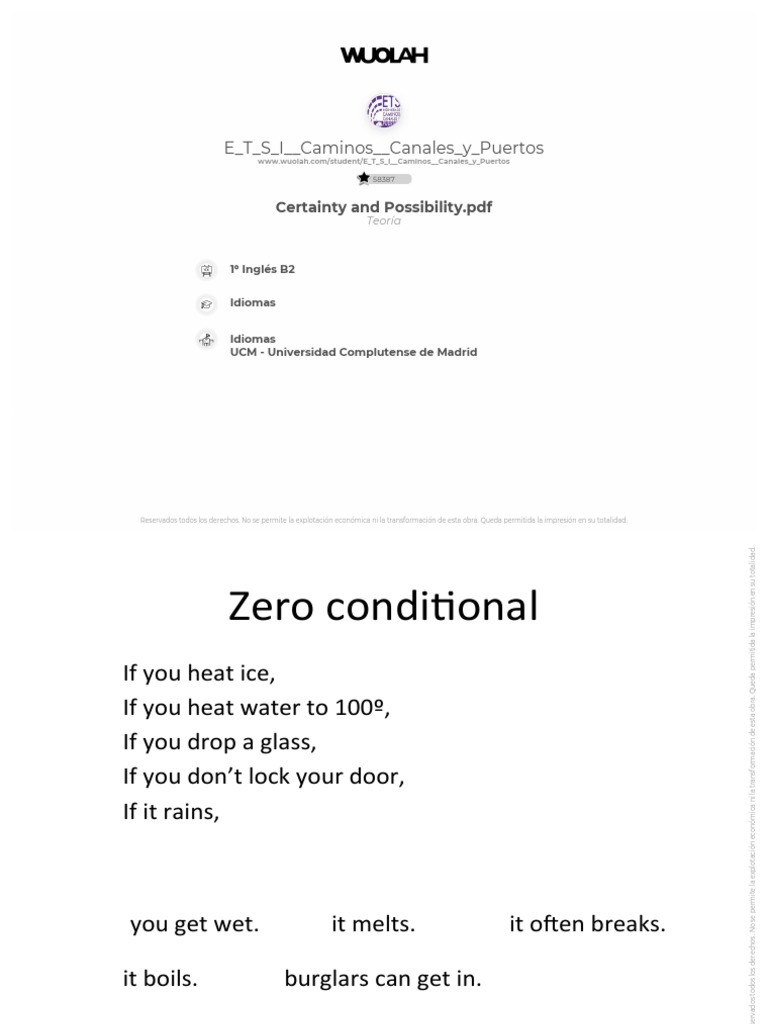 Certainty and Possibility | PDF