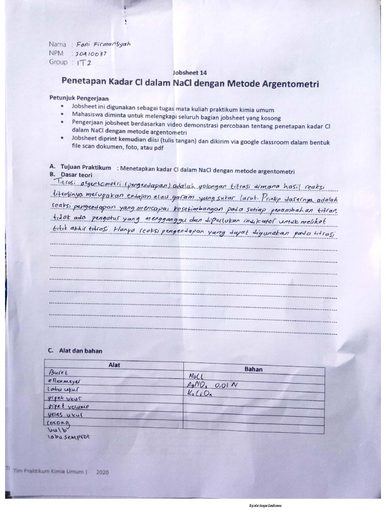 Jobsheet14 - 20410037 - Fani F | PDF